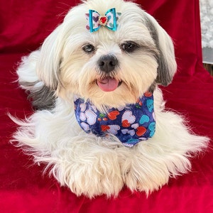 Fancy Hot Pink Glitter Dog Bow. Small Dog Hair Bows. Cute for - Etsy