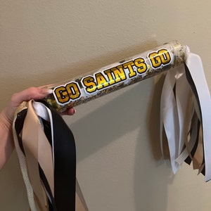 Custom Glitter/confetti-filled Spirit Stick Football Games, Cheer ...