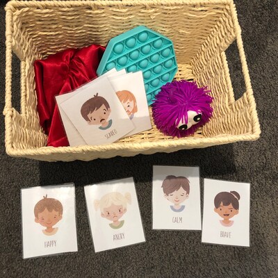 EDITABLE Emotion Flashcards, Feelings Flash Cards, Montessori Materials ...