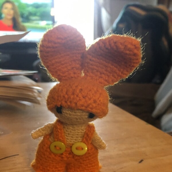 PATTERN: Crochet Chunky Bunny, Amigurumi Rabbit, Crochet Toy, Crochet ...