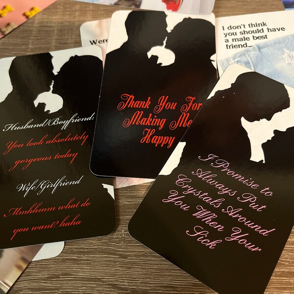 Couples Edition Messages (78 Cards) - Etsy