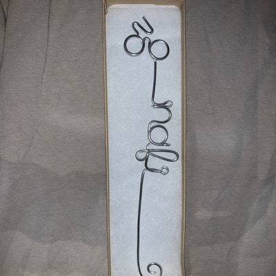 Personalized Bookmark / Wire Bookmark / Book Lover's Gift / Teacher's ...