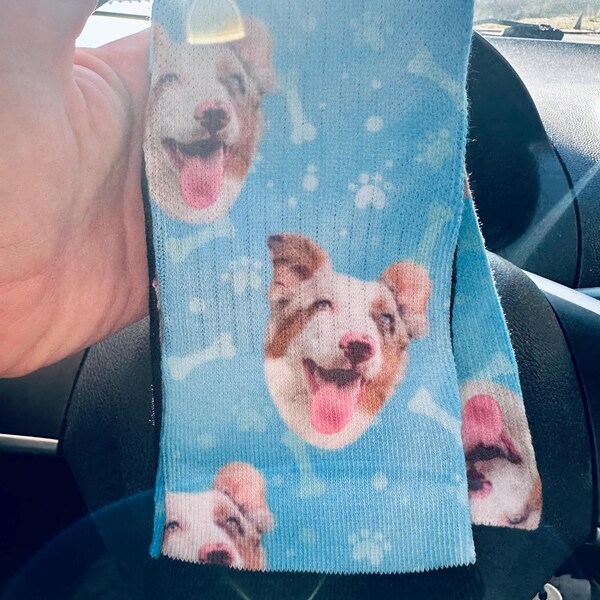 Customized Dog Socks - Put Your Cute Dog on Custom Socks, Dog Lovers ...