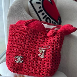 Pattern Bundle PDF Crochet Checkerboard Bag Mini Checkerboard Bag With ...