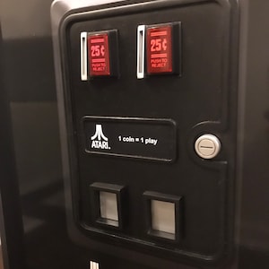 Full Size Arcade 3D Printed Coin Door With LED Credit Buttons - Etsy