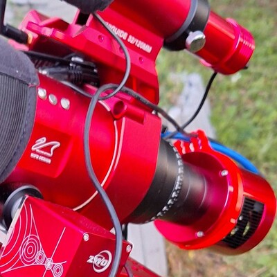 Cable Organizer for ZWO Cameras With 78mm, 86mm or 90mm Diameter ASI2600MM/MC, ASI294MM ...