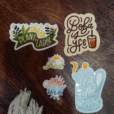 Boba is Lyfe Sticker - Etsy