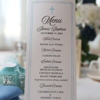 Twinkle Twinkle Little Star Printable Menu Card Baby - Etsy