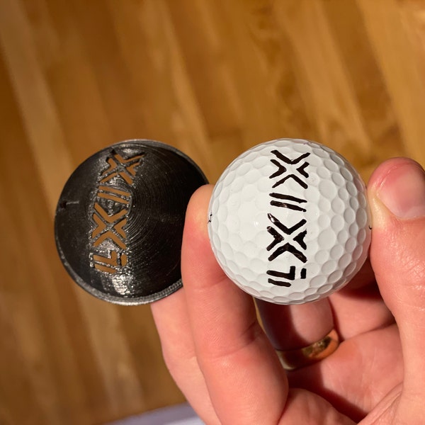Golf Ball Stencil Triangle Alignment - Etsy