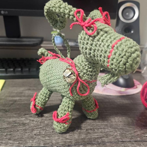 Yule Goat Crochet Christmas Ornament Pattern - Etsy