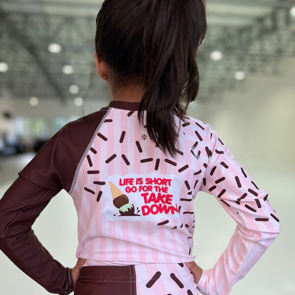 Topography of a Woman Jiu Jitsu Spats - Women's Athletic Spats - Shape ...