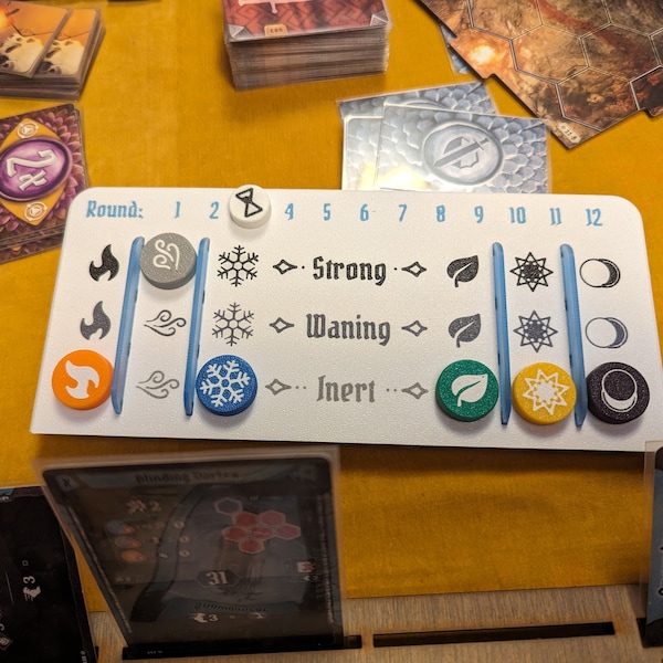 Magnetic Element Tokens for Frosthaven & Gloomhaven - Etsy