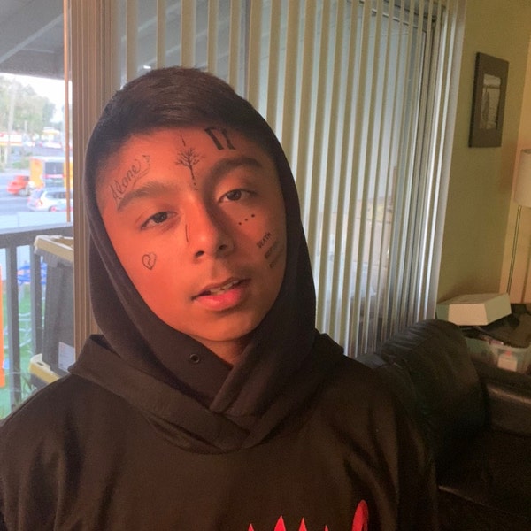 Xxxtentacion Temporary Tattoos Set / Xxxtentacion Face Tattoos ...