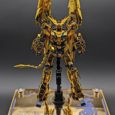 Premium Large Gunpla Acrylic Display Base With Standoffs 1/100 and 1/ ...