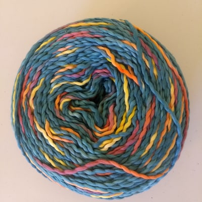 Blue Blooms Hand Dyed Assigned Pooling Variegated Yarn Perfect for ...