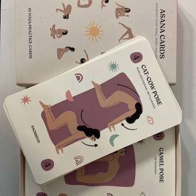 ASANA-KARTEN, Yoga-Pose-Karten, Yoga-Karten, Yoga-Posen, Yoga-Lehrer ...