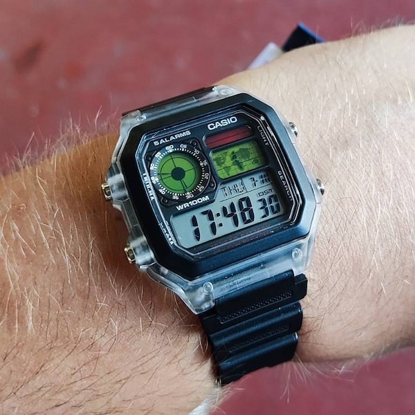 Casio AE-1200 Gradient Filter Screen - Etsy