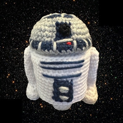 R2-d2 Toy Art Amigurumi Crochet Pattern PDF - Etsy