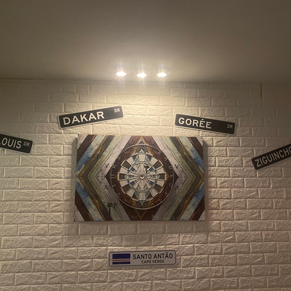 Dakar, Dakar Gift, Dakar Sign, Dakar Visitor Souvenir, Dakar Native ...