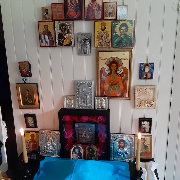 Hand-painted Icon of Saint Ionah - Jonah the Son of Amittai or Jonas - Etsy