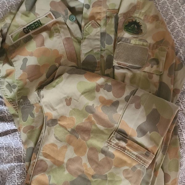 Auscam Dpcu Minimi Pouch Webbing Magazine Mag Steyr M249 Australian Army - Etsy