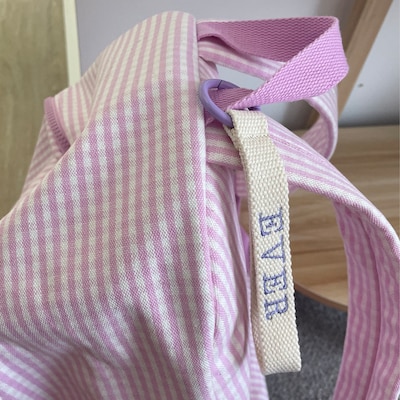 Double Side OR One Side Personalized Multicolored Embroidery Name Tag ...