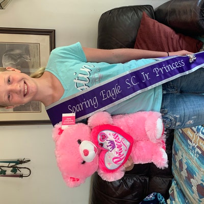 Blank Two Color Sash - Etsy
