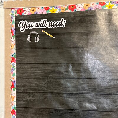 Modern Terrazzo Bulletin Board Border Bundle Printable PDF Modern and ...