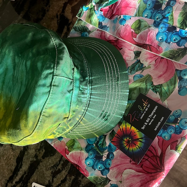 Tie Dye Cotton Dress / Tye Dye Cotton Dress / Tie Dyed 3 Tier Dress ...