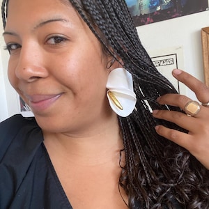 Neon Modern Ring, Original Geometric Jewelry, Cocktail Ring, Oversized ...