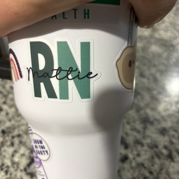 Personalized PT Sticker for Physical Therapist Gift - Etsy