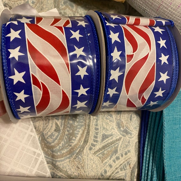 Rodeo Ribbon Gingham Western Ribbon Cowboy Ribbon Wired Ribbon 2.5 Inch ...