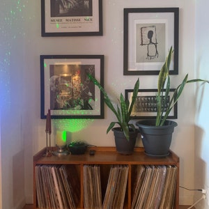 OAK Three Cube Bench/entertainment Center Finished/unfinished | Etsy