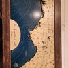 Muskrat Lake Map, Custom Wood Map, Custom Lake Art, 3D Wall Art ...