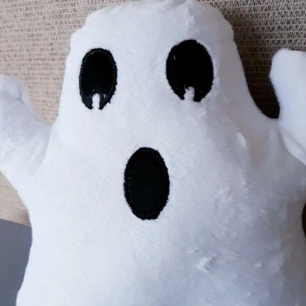 Halloween Ghost Face Applique Machine Embroidery Design - Etsy
