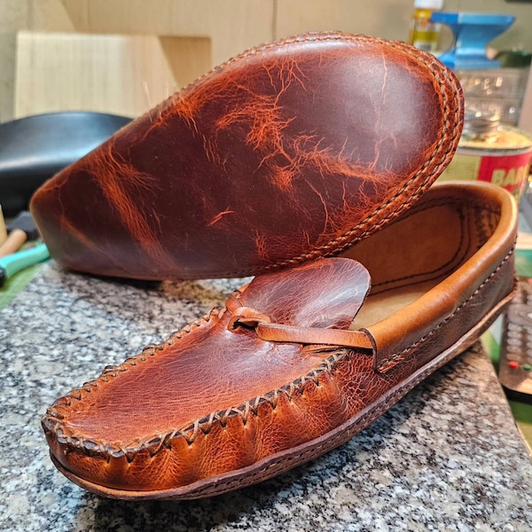 DIY Leather Loafers Pattern (printable PDF With Video Guide) - Etsy