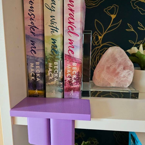 Book Shelf Gadget / Book Alignment Tool / Book Pusher / Anxiety Shelf ...