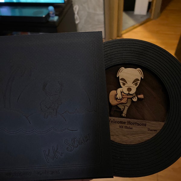 KK Slider Wooden Vinyl Record - Etsy