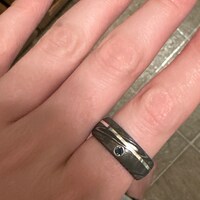 New Infinity His and Hers Tension Set Titanium Wedding Rings: 8hrp-inf ...