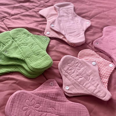 Reusable Cloth Pads/cloth Pads Set/bladder Control Pads/period Pads ...
