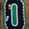 Wrn's Race Track Mat Pattern PDF File - Etsy