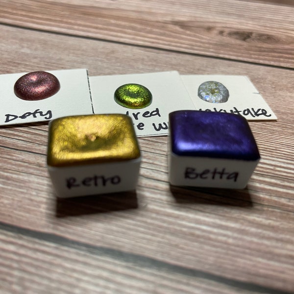 Hosta - Supershift Colorshift Handmade Watercolor Paint - Multichrome ...