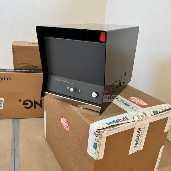 Retrobox in BLACK: is a Midcentury Modern Contemporary Retro Designed ...