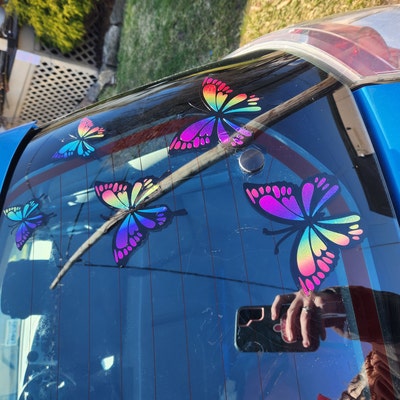 Butterfly Vinyl Decal Butterfly Sticker Butterfly Car Decal Butterfly ...
