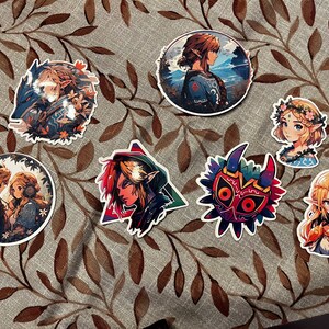 Link Sticker the Legend of Zelda Sticker Cute Gamer Gift - Etsy