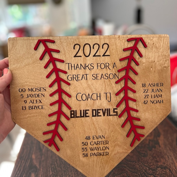 Baseball Team Award, Baseball Player Trophy , Baseball/softball Coach's ...