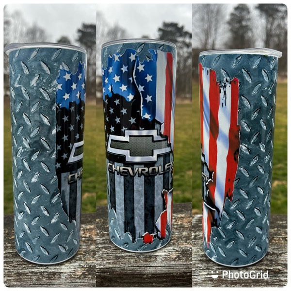 Chevy Animal Print 20 Oz. Straight Tumbler Template Multiple Colors - Etsy