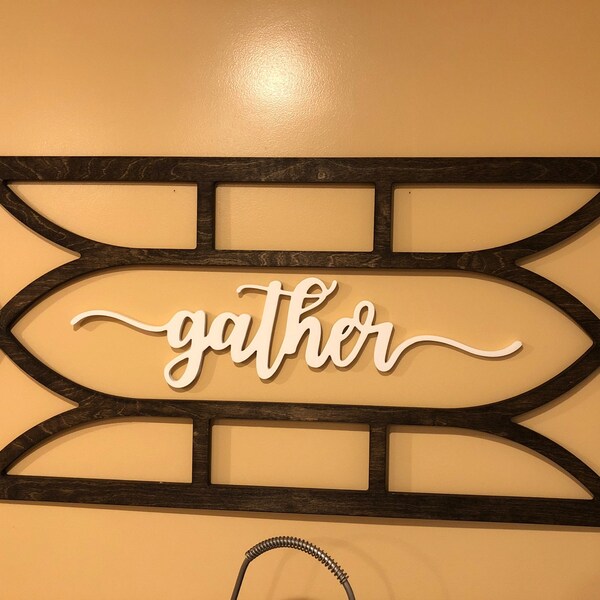 Large Rectangle Farmhouse Frame, Faux Window, Stained, Custom, Shabby ...