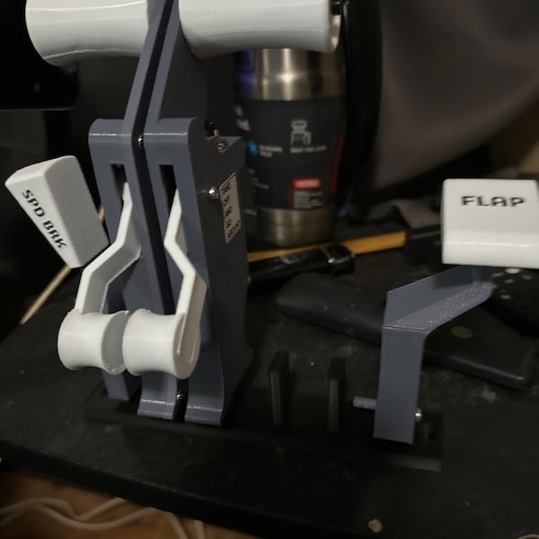 Boeing 737 Thrust Lever Kit: Honeycomb Bravo Flight Simulator Upgrade ...