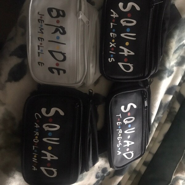 Friends Inspired Custom Fanny Pack 90s the One Where Bride Bachelorette ...
